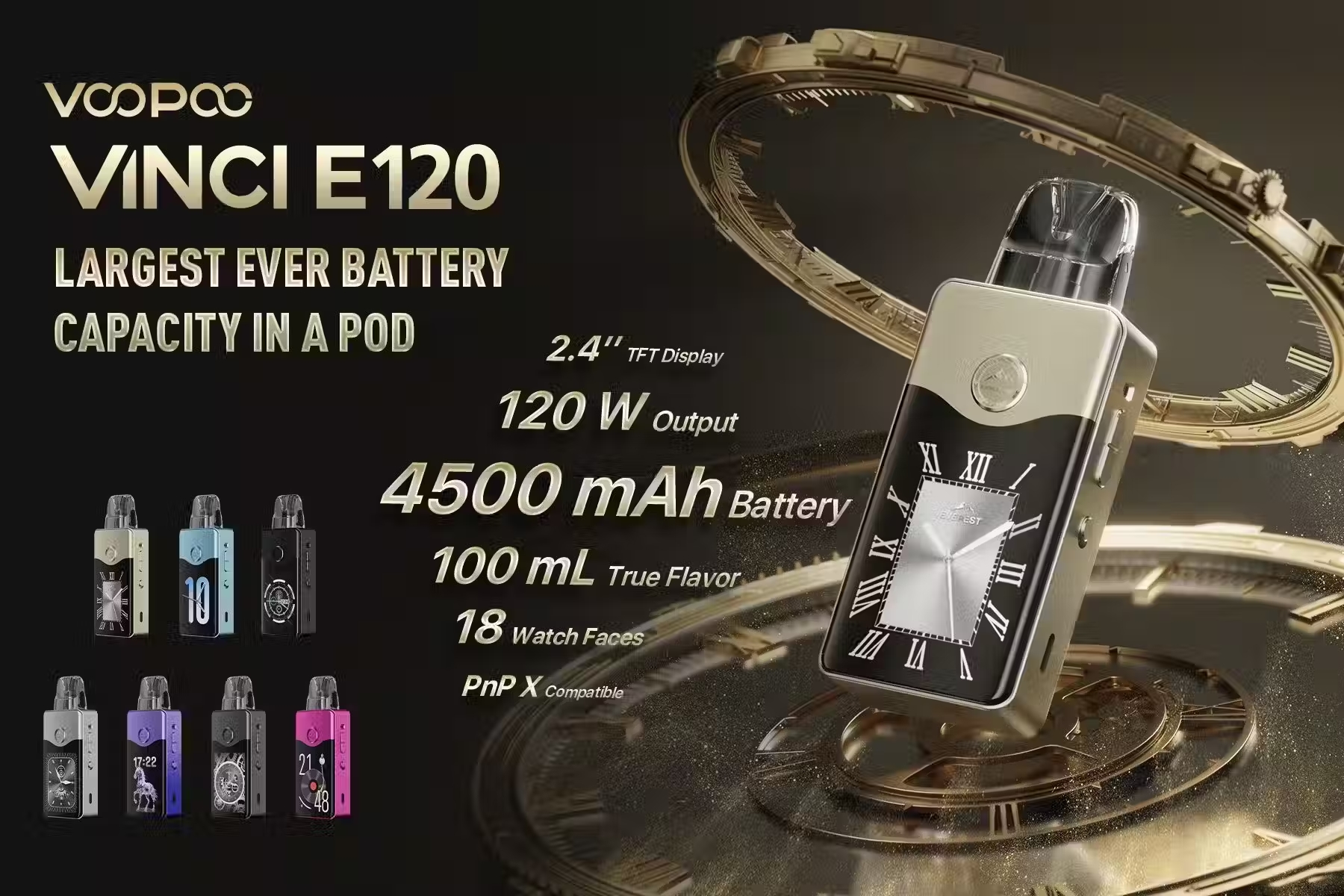 VOOPOO VINCI E120: A Revolution in the World of POD Systems ...